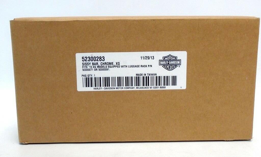 Harley-Davidson Sissy Bar, Chrome Part Number - 52300283 – Kiwi Sports, LLC
