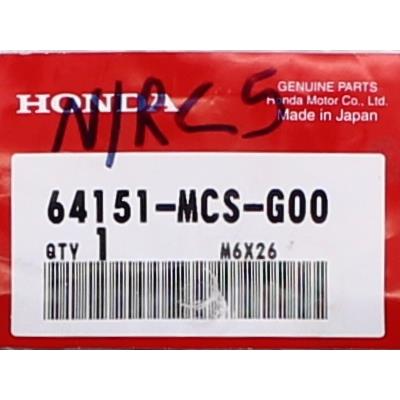 Genuine Honda Wind Screen Cover Part Number - 64151-MCS-G00 – Kiwi ...