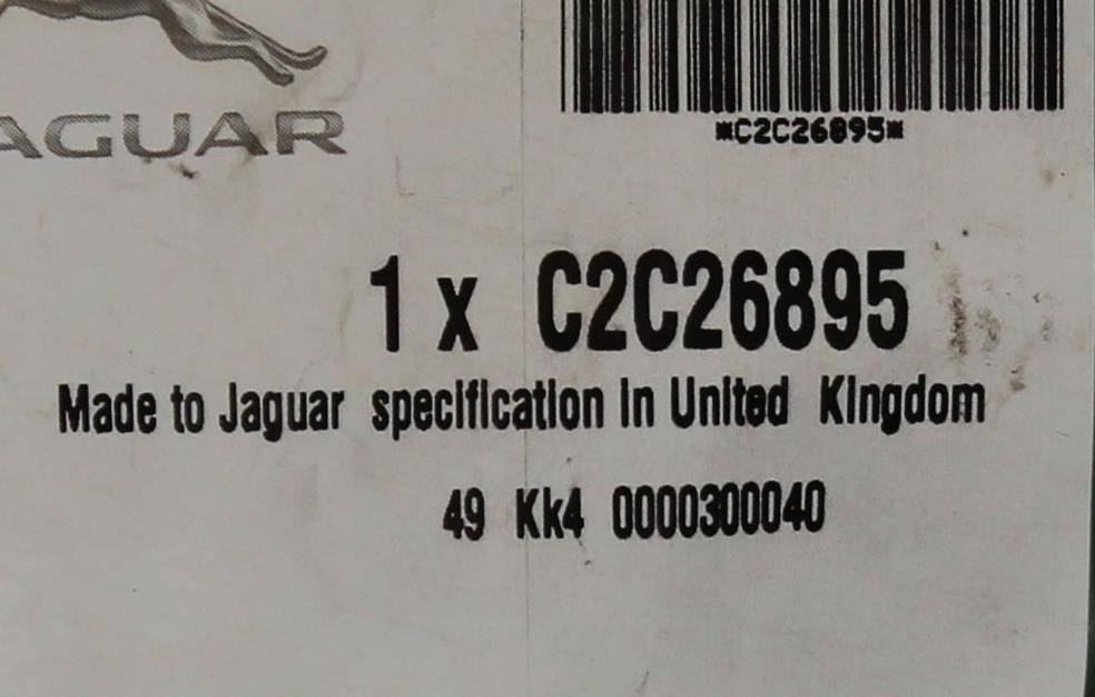 Genuine Jaguar Spring Nut Part Number - C2C26895 – Kiwi Sports, LLC