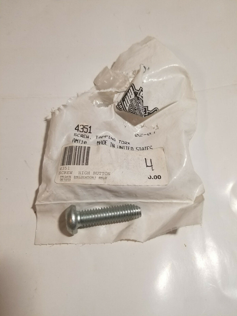 Harley-Davidson Tapping Star Screw Part Number - 4351 – Kiwi Sports, LLC