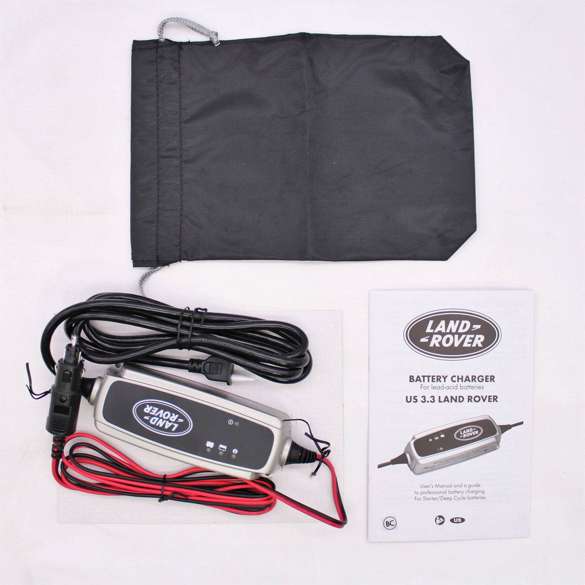 Land Rover Battery Charger Kit PN VPLWV0093 – Kiwi Sports, LLC