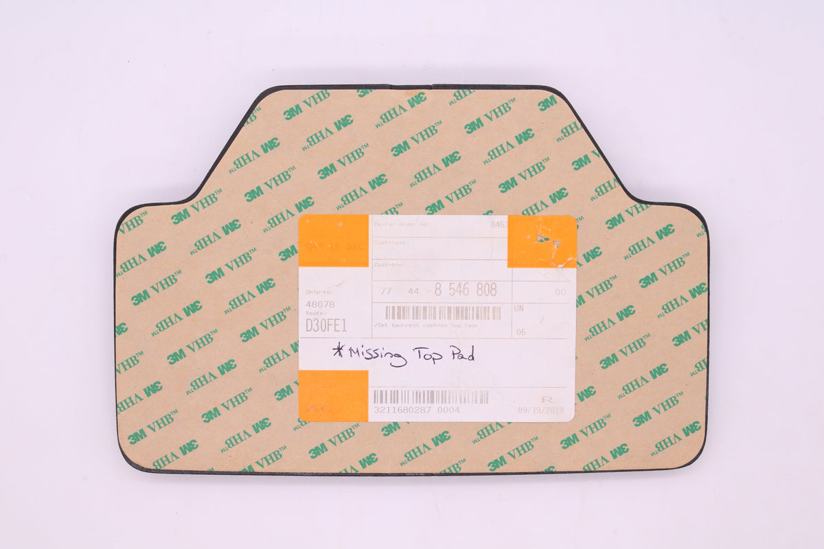 Alum Top Case Backrest Set Part Number - 77448546808 For BMW – Kiwi ...