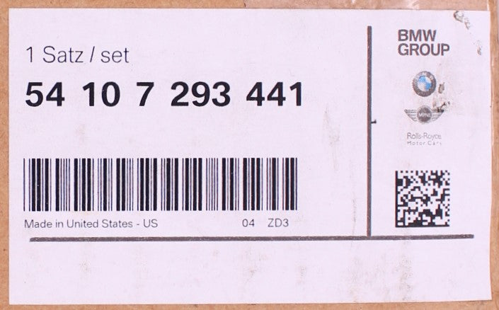 BMW Seal For Side Cover Set Part Number - 54107293441 – Kiwi Sports, LLC