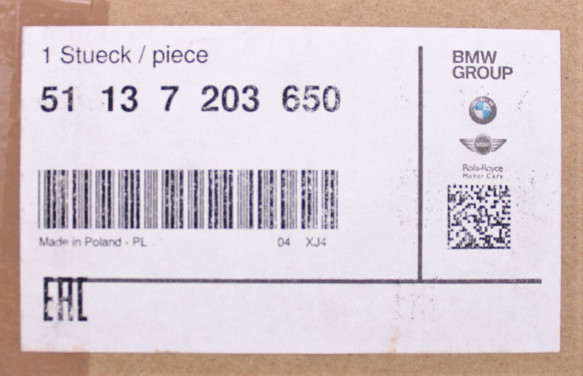 BMW Group Grille Panel, Front Part Number - 51137203650 – Kiwi Sports, LLC