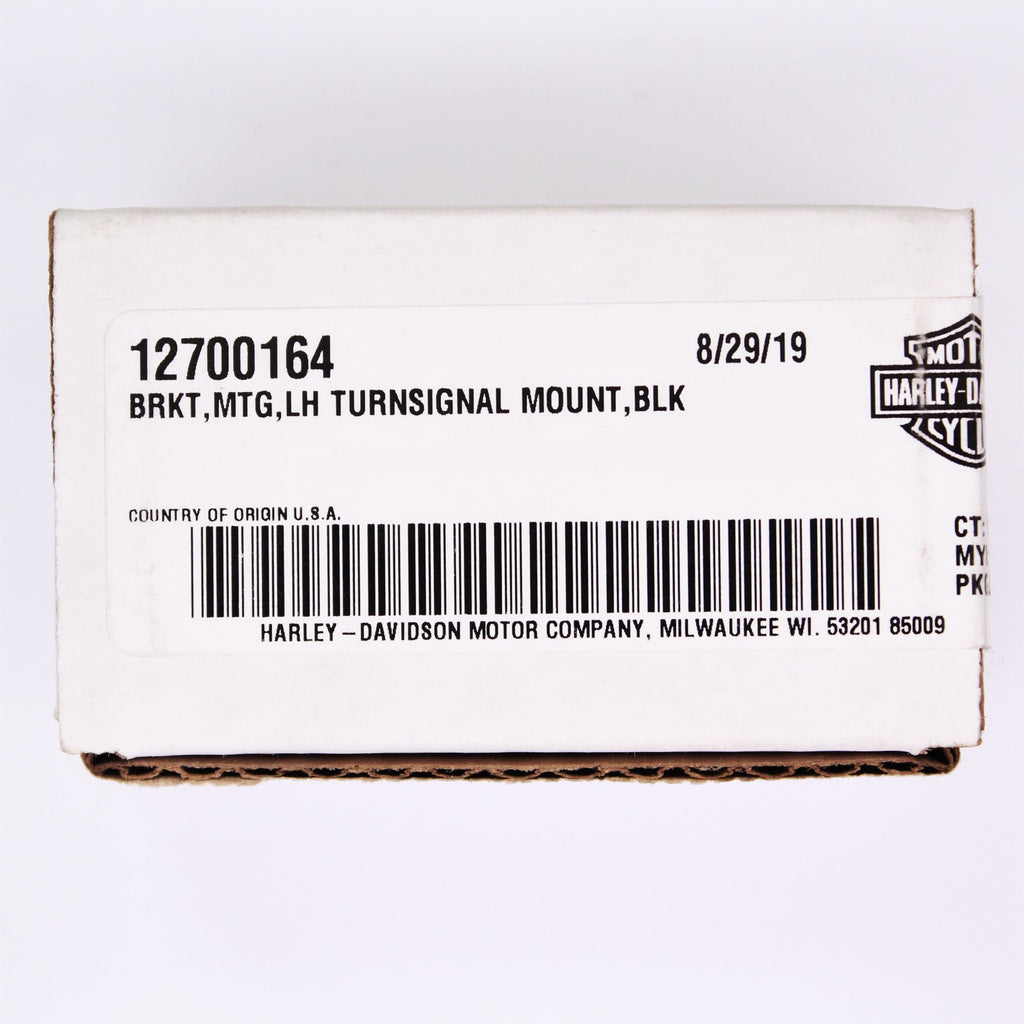 Harley-Davidson Mounting Bracket, LH Turn Signal Mount (Black) PN 1270 ...