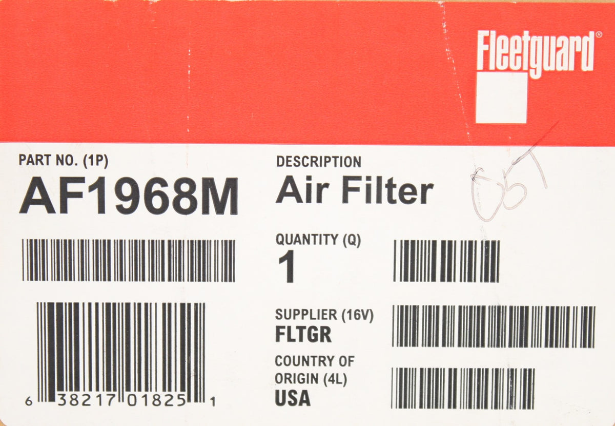 Fleetguard Air filter PN AF1968M – Kiwi Sports, LLC