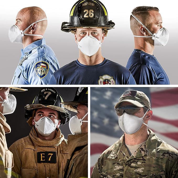 Dräger X-plore 1750 C N95 respirator mask made in the US NIOSH-approve ...