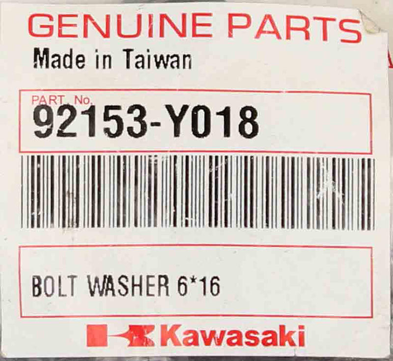 Kawasaki Bolt PN 92153-y018 – Kiwi Sports, LLC