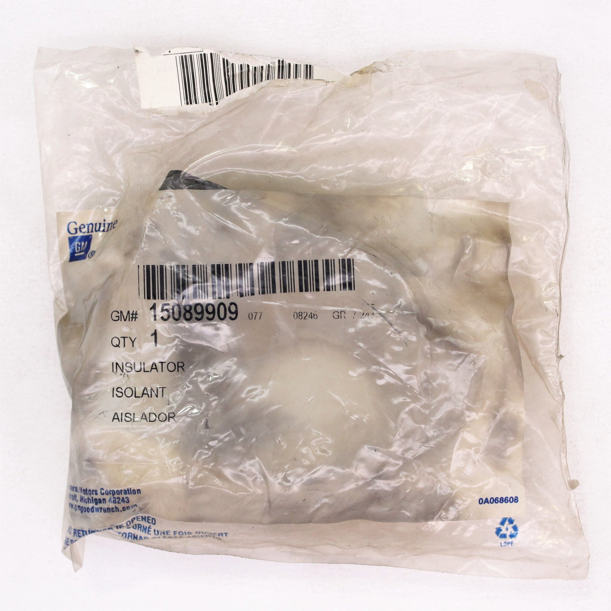 GM Insulator PN 15089909 – Kiwi Sports, LLC