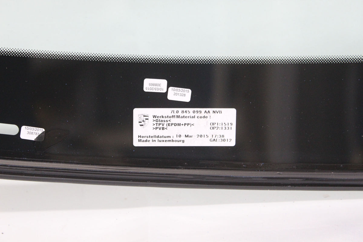 Porsche Windshield PN 95554111110 – Kiwi Sports, LLC